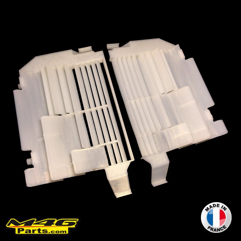 1997-99 Honda CR 250 Radiator Louvers Color Transparent